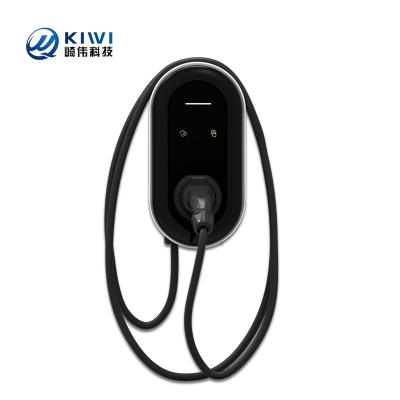 China Fast Charging Type 2 Three-phase 22kw 32a Wallbox EV Charger for Electrical Cars for sale