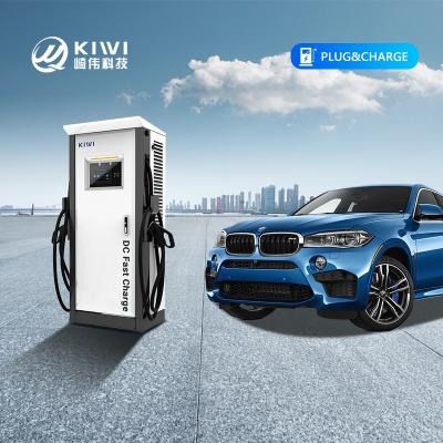 China 60KW 120KW DC EV Car Charger Ocpp 1.6J CE Tuv IP54 EV Charging Station for Electric Cars for sale