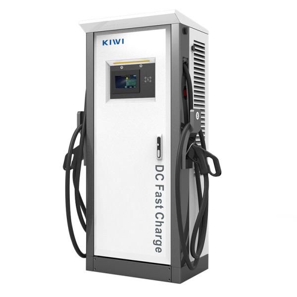 Quality 60kW IP54 AC Leakage RCD Floor-standing Charging Pile for Energy Electric for sale