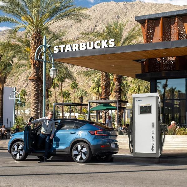 Quality Commercial OCPP CCS 120KW DC EV Charger Electric Vehicle Charging Station 2 Guns for sale