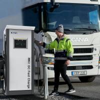 China Installation Method Floor-standing 80KW DC Fast Ev Charging Station for Benz EQA for sale