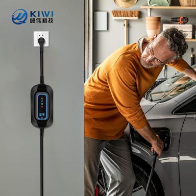 Cina Stazione di ricarica per auto elettrica portatile per la casa tipo 2 3.5kw AC EV in vendita