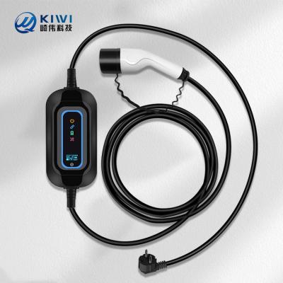 Cina Stazione di ricarica per auto elettrica portatile per la casa tipo 2 3.5kw AC EV in vendita