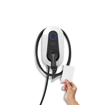 Китай 7 кВт 11 кВт 22 кВт Type 2 EV Charger Стенная зарядная станция переменного тока IP55 продается