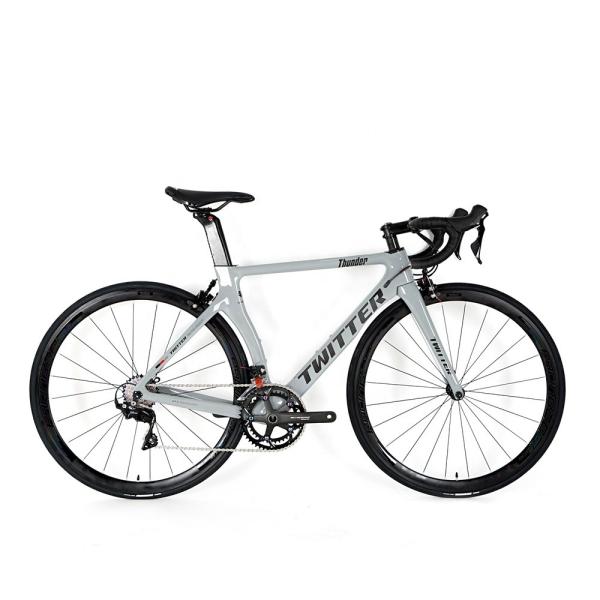 Quality Men's 700c 25c Carbon Fiber Frame Road Bike with V Brake and 22-Speed Groupset Load Capacity 120kg ConfRev R7000-22S for sale