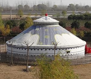 31 Square Meters Outdoor Luxury Mongolian Yurt Tent