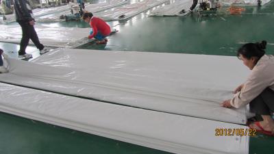 Cina Rotolo rivestito di plastica della tela cerata del PE con l'occhiello, coperture della tela cerata del veicolo  in vendita