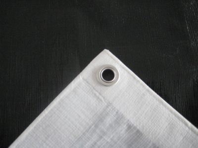 Cina Rotolo rivestito di plastica della tela cerata del PE con l'occhiello, coperture della tela cerata del veicolo  in vendita