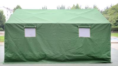Cina Freddo anti- del PVC della tenda militare rivestita all'aperto dell'esercito con zinco Palo d'acciaio rivestito in vendita