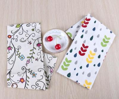 Cina Asciugamani di cucina del cotone di rettangolo di stile di stampa con il materiale del panno di tela di 30% in vendita