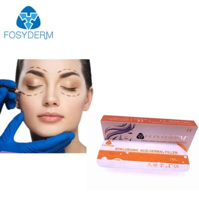 중국 화장용 주입을 위한 오래 견딘 Fosyderm Hyaluronic 산 피부 충전물 판매용