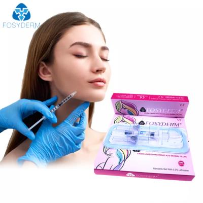 China Bordos cutâneos ácidos hialurónicos do enchimento de Fosyderm injetáveis for sale