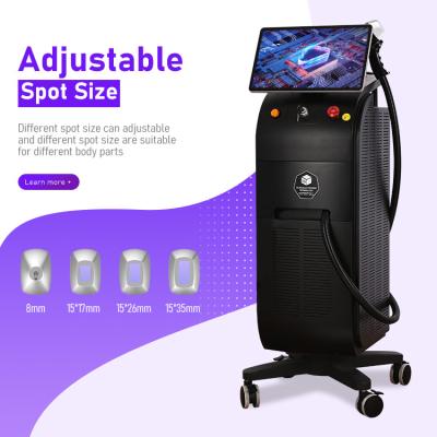 China Beauty Equipment Fosyderm Laser Hair Removal Machine 3 Waves 12 Bars for sale
