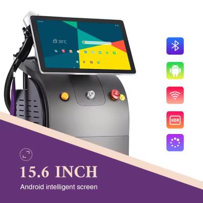 China Fluencia 10-120J/cm2 808nm Diodo Máquina de depilación láser para todos los tipos de cabello y piel en venta