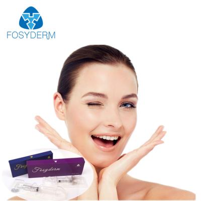 Cina 1ml 2ml attraversano il gel collegato dell'acido ialuronico per il fronte, iniezioni cutanee del riempitore in vendita