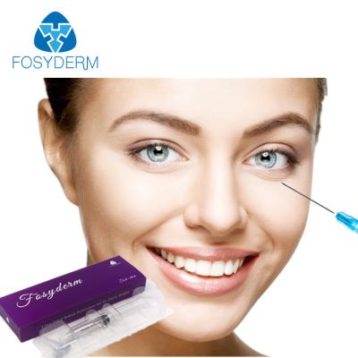 Cina 1ml 2ml attraversano il gel collegato dell'acido ialuronico per il fronte, iniezioni cutanee del riempitore in vendita