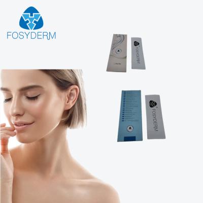 China 1ml Hyaluronic Acid Dermal Filler Wrinkle Facial Contour Fine Derm Deep Fosyderm For Lips for sale