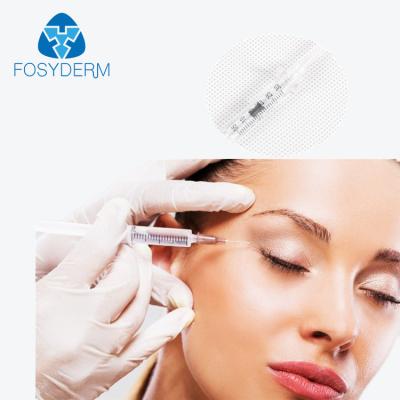 China 1ml Hyaluronic Acid Dermal Filler Derm 2ml Fosyderm Facial Contour For Lips for sale