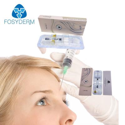 China Clear Color Liquid Gel Hyaluronic Acid Fillers Fosyderm Filler Facial Contour for sale