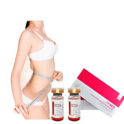 China Solução VERMELHA da ampola de Mesotherapy Lipplysis para o emagrecimento do pescoço à venda