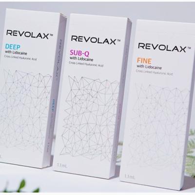 China Hyaluronic Acid Lidocaine Revolax Filler Anti Wrinkle for sale