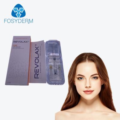 China Revolax 1.1 Ml Fine 0.3% Lidocaine Hyaluronic Acid Injections For Wrinkles for sale