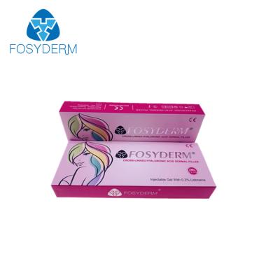 Cina Riempitore cutaneo acido ialuronico delle iniezioni dei riempitori cutanei del labbro di Fosyderm 2ml in vendita