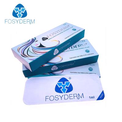 中国 Fosyderm 2mlの十字はHyaluronic酸の皮膚注入口の唇の顔の注入をつないだ 販売のため