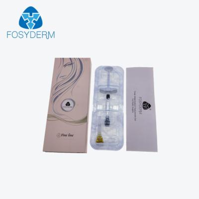 China Fosydermの良いライン1Mlおよび2Ml Hyaluronic酸の皮膚注入口 for sale