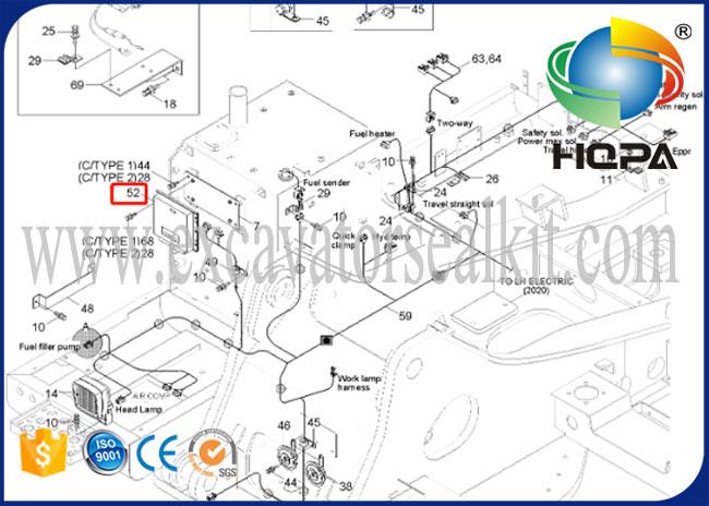 MCU 21Q5-32110 Controller R160LC-9S R180LC-9S Machine Control Unit