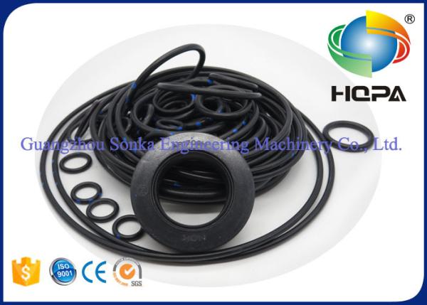 Quality Flexible Pump Seal Kit For Komatsu Excavator PC60-6 PC60-6S , Black Color for sale