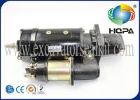 China Excavator E325 Engine C7 Starter Motor 12V CW Rotation Metal Silver for sale