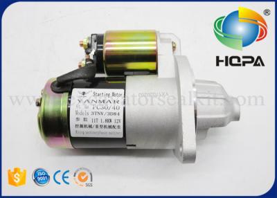 中国 3D84エンジン2H 11T 1.8KW 12V Yanmarの始動機モーターは小松PC30 PC40に合います 販売のため