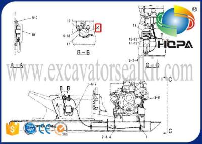 Cina 102-8007 motore del comando di punto 1028007 PER IL  307 307B E307 di in vendita