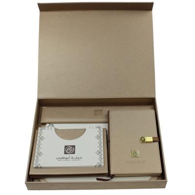 China Tabletop calendar/Desk calendar/Notebook with USB flash drive for gift set for sale