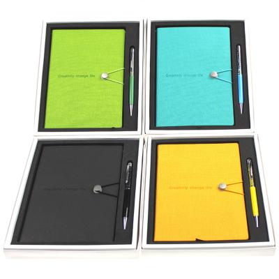 China A5 PU Notebook/Pen for gift set for sale