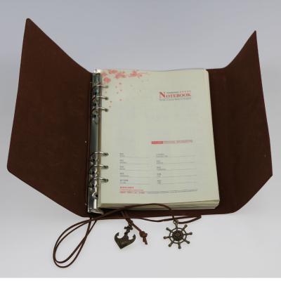 China A4 A5 PU Leather Notebook With Elastic, Band Notebooks Office School Supplies for sale