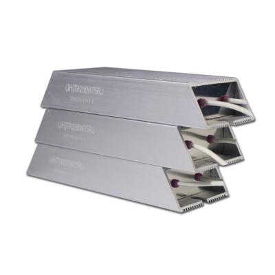 China RXLG 200W Aluminum Case Resistor Strong Anti Pollution Good Thermal Stability for sale