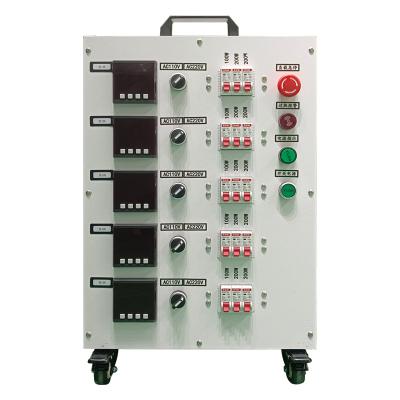 China 500W Resistive Load Bank AC220V AC110V Convertible 5 Channel Suitable For Multi Channel Testing for sale