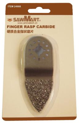 China Carbide Finger Grout Rasp Oscillating MultiTool Blade for sale