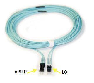 Cina MSFP - Duplex di LC 10 gigabit di cavo ottico 50 misti/125um OM3 della fibra in vendita