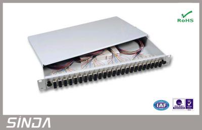 Cina Quadro d'interconnessione di fibre ottiche del porto del duplex 6 dello Sc per distribuzione della rete in vendita