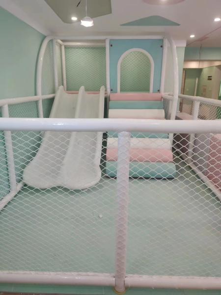 Quality 10 Sqm Sweet Style Indoor and Outdoor Commercial Slides Soft Play Equipment Kids for sale