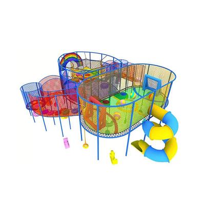 China Non Standard Customized Children's Outdoor Amusement Park Unpowered Amusement Facilities Children's Climbing Net Expansion Game for sale