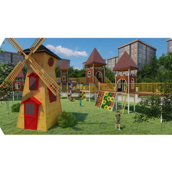 Quality Outdoor Amusement Park Customized Cheap Kids Slide Wooden Outdoor Stainless for sale