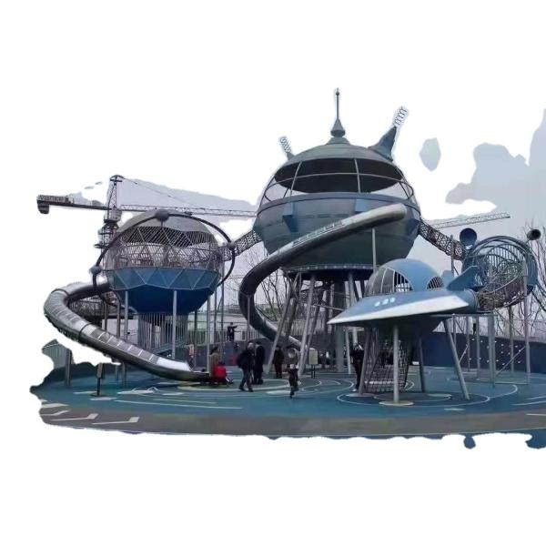 Quality Customized Indoor Outdoor Tube Stainless Slide Steel Playground for Sale for sale