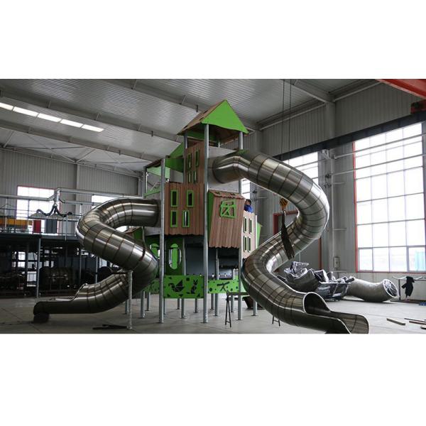 Quality Outside and Indoor Large Spiral Slide Kids Outdoor Tube Slides Adults Outdoors for sale