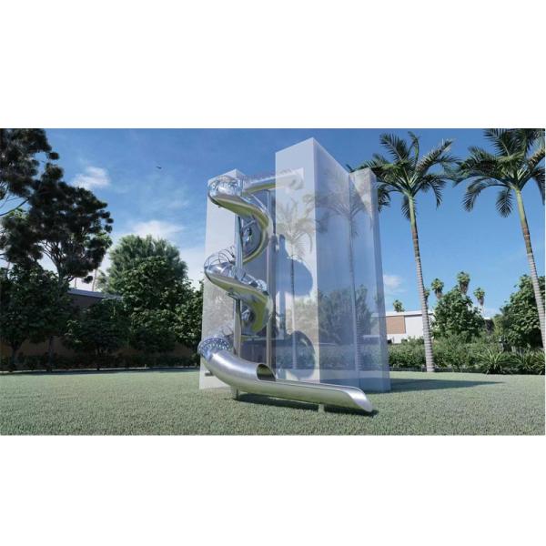 Quality Commercial Outdoor Playground Maze High Tower Kids Playground with Stainless for sale