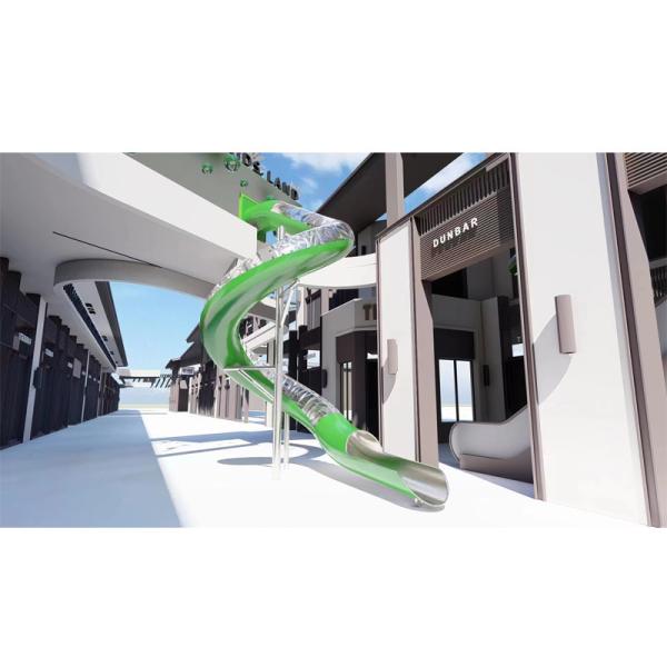 Quality Commercial Outdoor Playground Maze High Tower Kids Playground with Stainless for sale