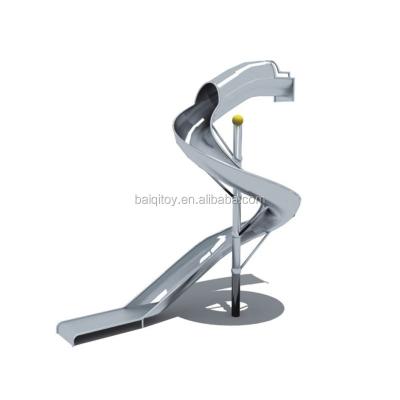 China Amazing Large Commercial Stainless Steel Playground Slide for Kids and Adults for sale
